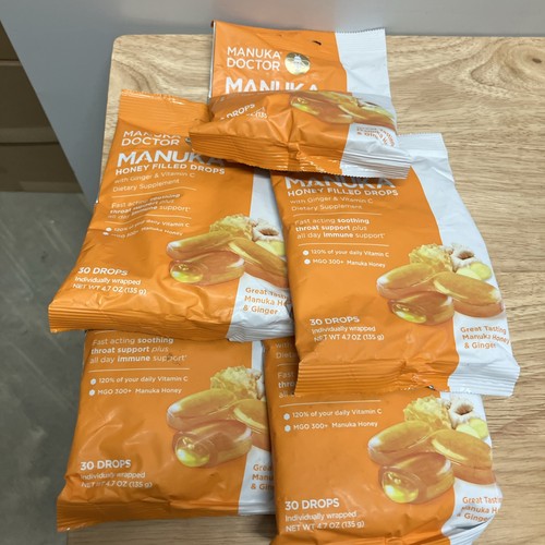 Manuka Doctor Cough Drops, Manuka Middles, 2 pack Throat Lozenges 30 ...