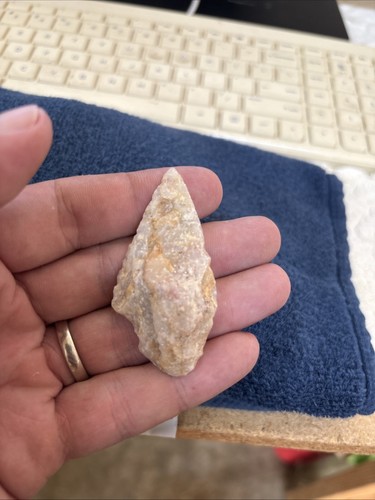 Authentic Native American Quartz Arrowhead from SW Georgia 1500+ yrs ...
