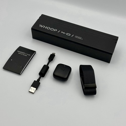 Whoop 4.0 Kit With Strap, box and charger, + 1 Month Free | eBay
