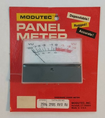 Panel Meters - Vu Meters