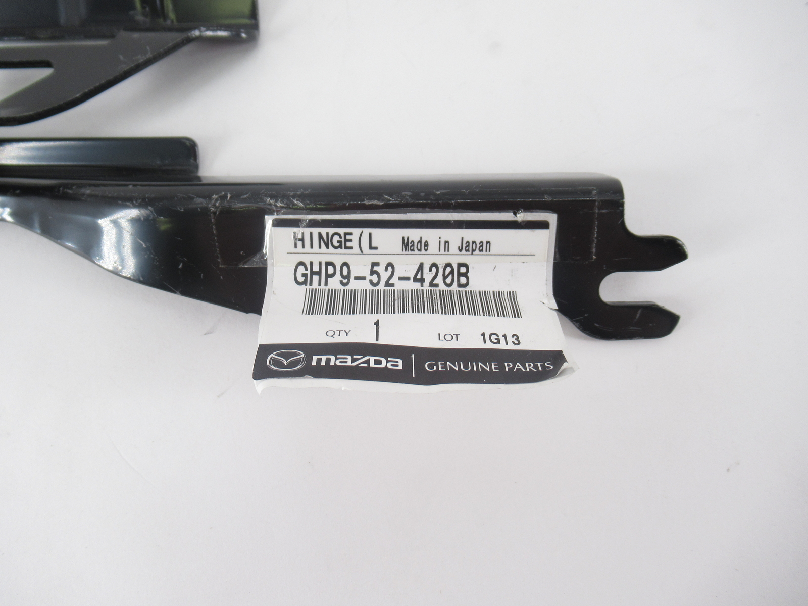 Genuine OEM Mazda GHP9-52-420B Driver LH Hood Hinge 2014-2017 6 | eBay