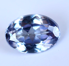 3,00 ct natürlicher grau-lila Musgravit oval zertifiziert Tansania ...