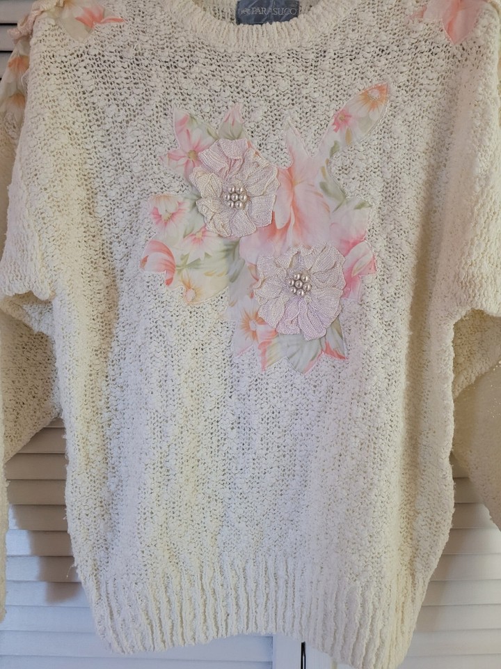 Parasuco Vintage 80-90's Sweater Shoulder Pads Large | eBay
