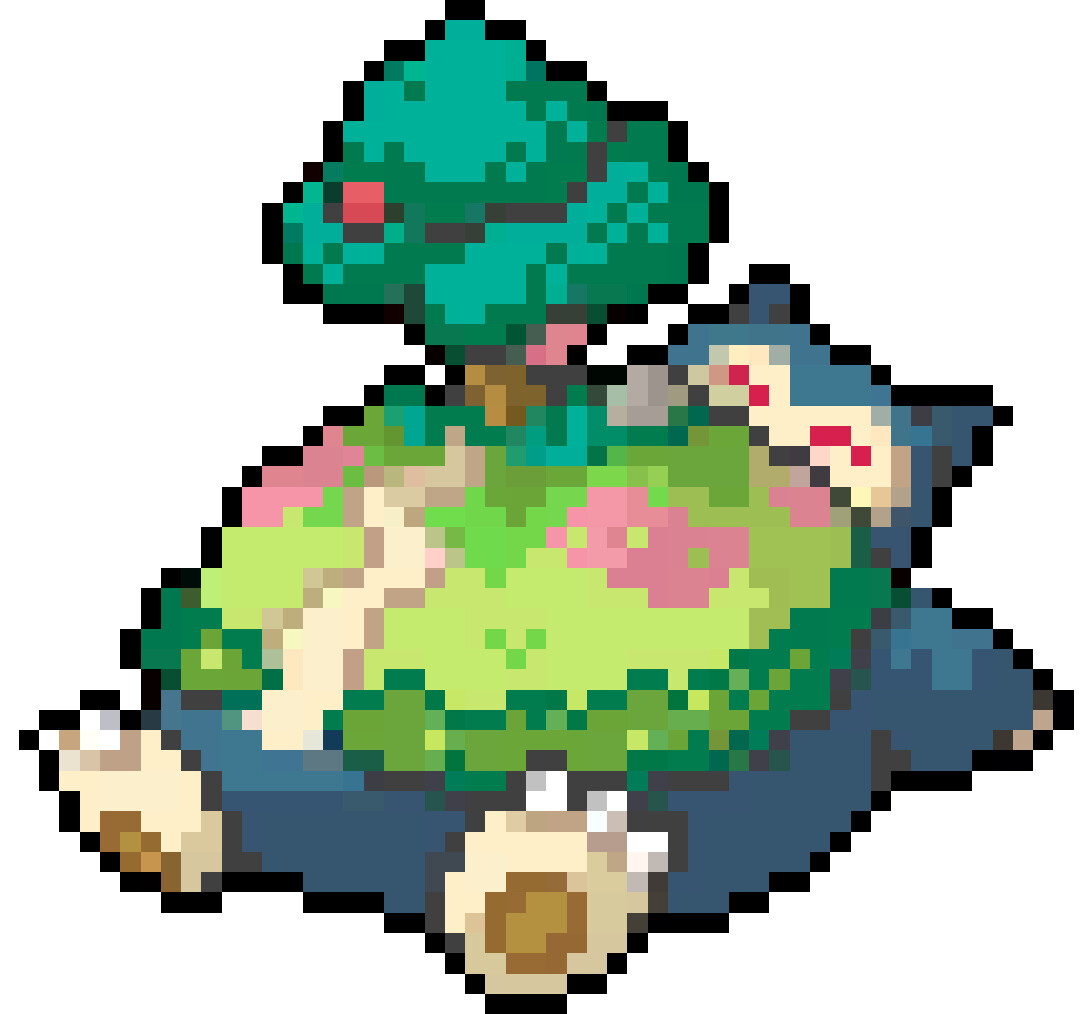 3" Pokémon Gigantamax Sprite PC Icon Pixel Glossy Waterproof Vinyl ...