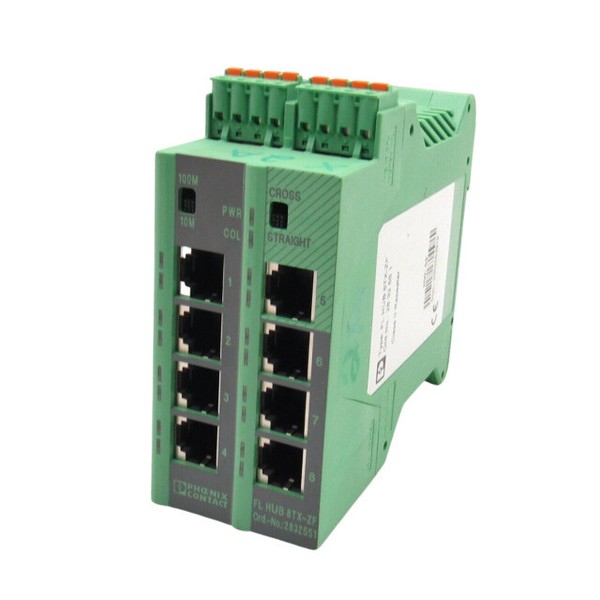 Phoenix Contact FL HUB 8TX-ZF 8 Port Ethernet Hub - 2832551 for sale online | eBay