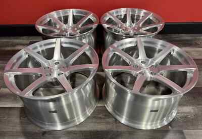 20'' Project 6GR Forged Brushed aluminum wheels for Ford Mustang S197 ...