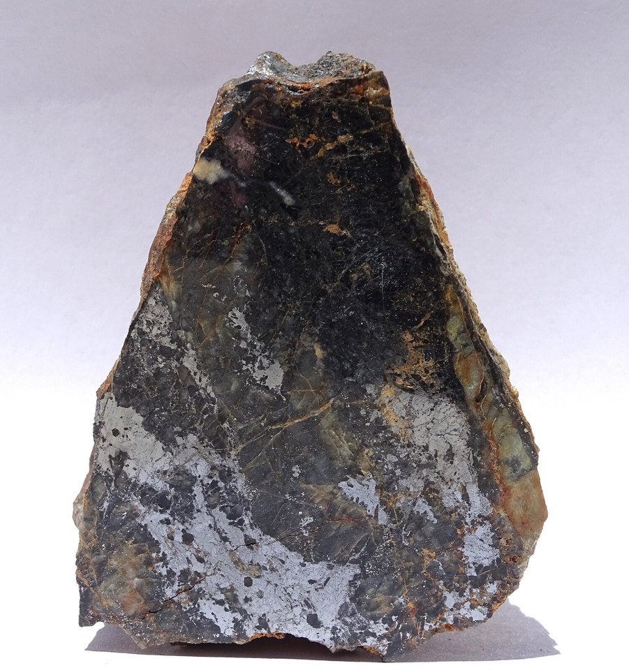 Polished STIBNITE w/ GUDMUNDITE?--Snook and Ellen mine, Washington ...