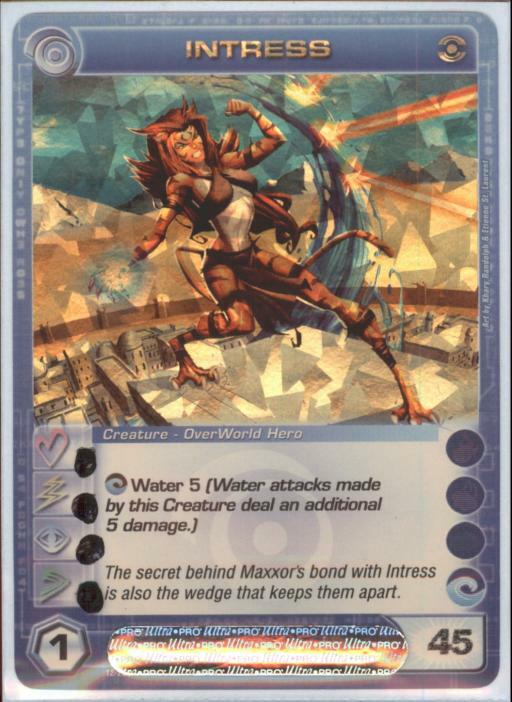 (CDP-012-5E-45) Intress (Energy 45) (SR) Chaotic Premium Pack Foil Card ...