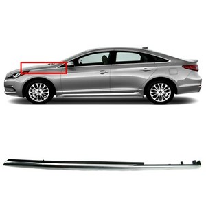 FRONT FENDER CHROME GARNISH MOLDING TRIM LEFT DRIVER FOR SONATA 2015 ...