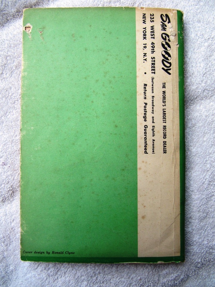 Sam Goody 1959 THE LONG PLAYER Classical Record CATALOG LP Sviatoslav ...