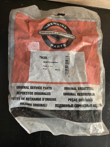 Genuine Briggs & Stratton Manifold Intake 794305 OEM/ Bin 12 | eBay