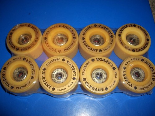 NOS New in the Package Labeda Elegant Freestyle Roller Skate Wheels ...