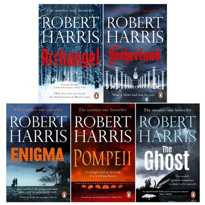 Robert Harris Series 5 Books Collection Set (Enigma, Fatherland ...