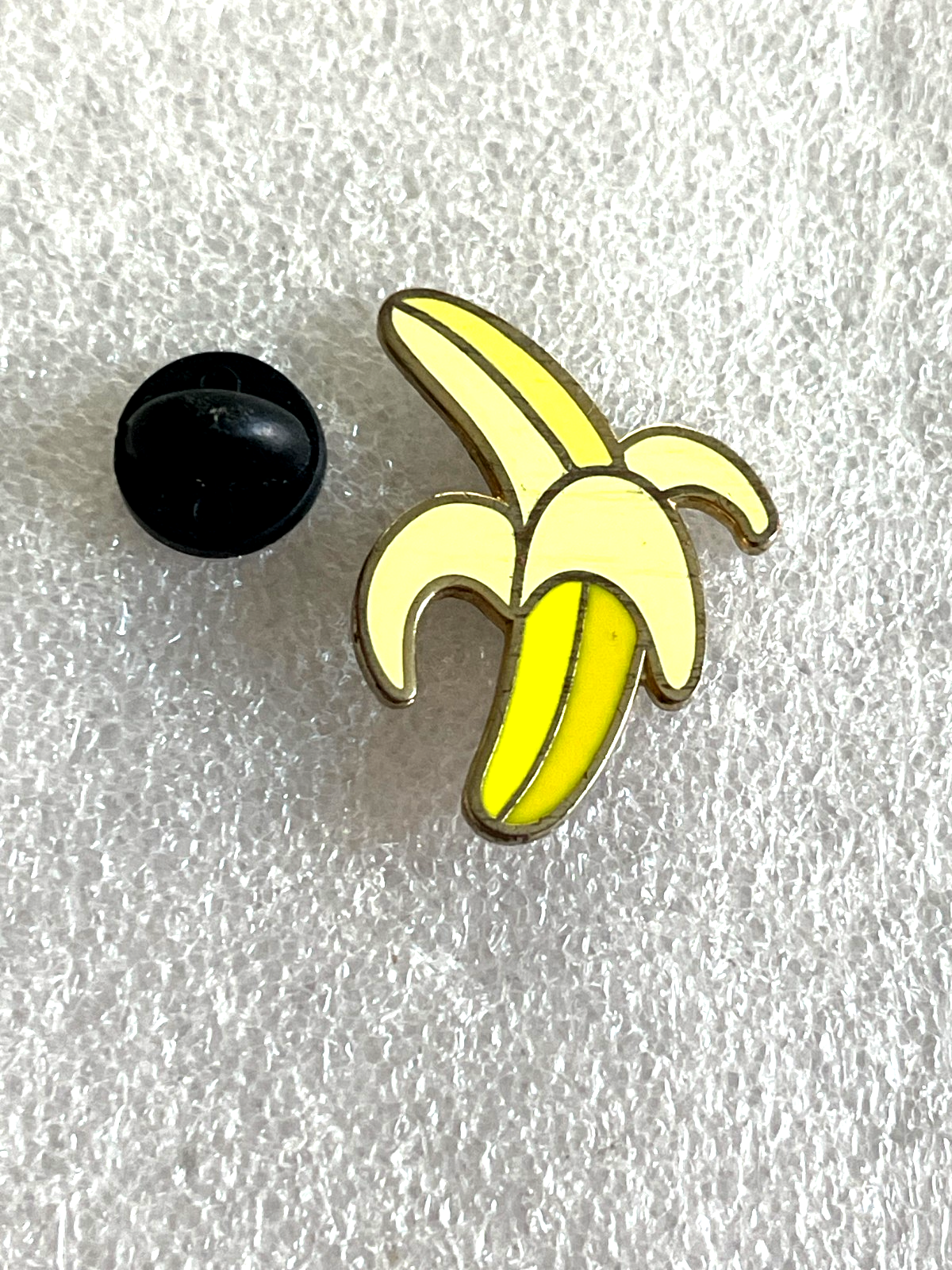Nice big Peeled Banana Metal Lapel Pin.(32) | eBay