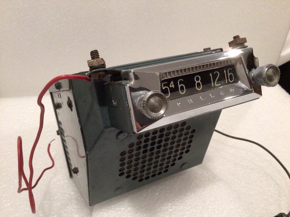 1951 PHILCO AUTO AM RADIO MODEL CR-501 CHEVROLET FORD CHRYSLER DODGE ...