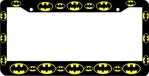 BATMAN Symbols bat shield License Plate Frame | eBay