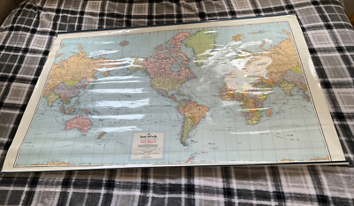 World Maps - Rand Mcnally Pull Down Map