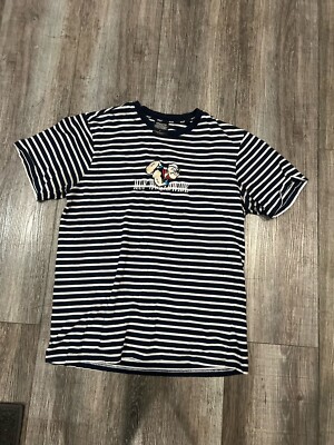 HUF X Popeye Shirt Men M Blue Spinach Animated Series Cartoon Short ...