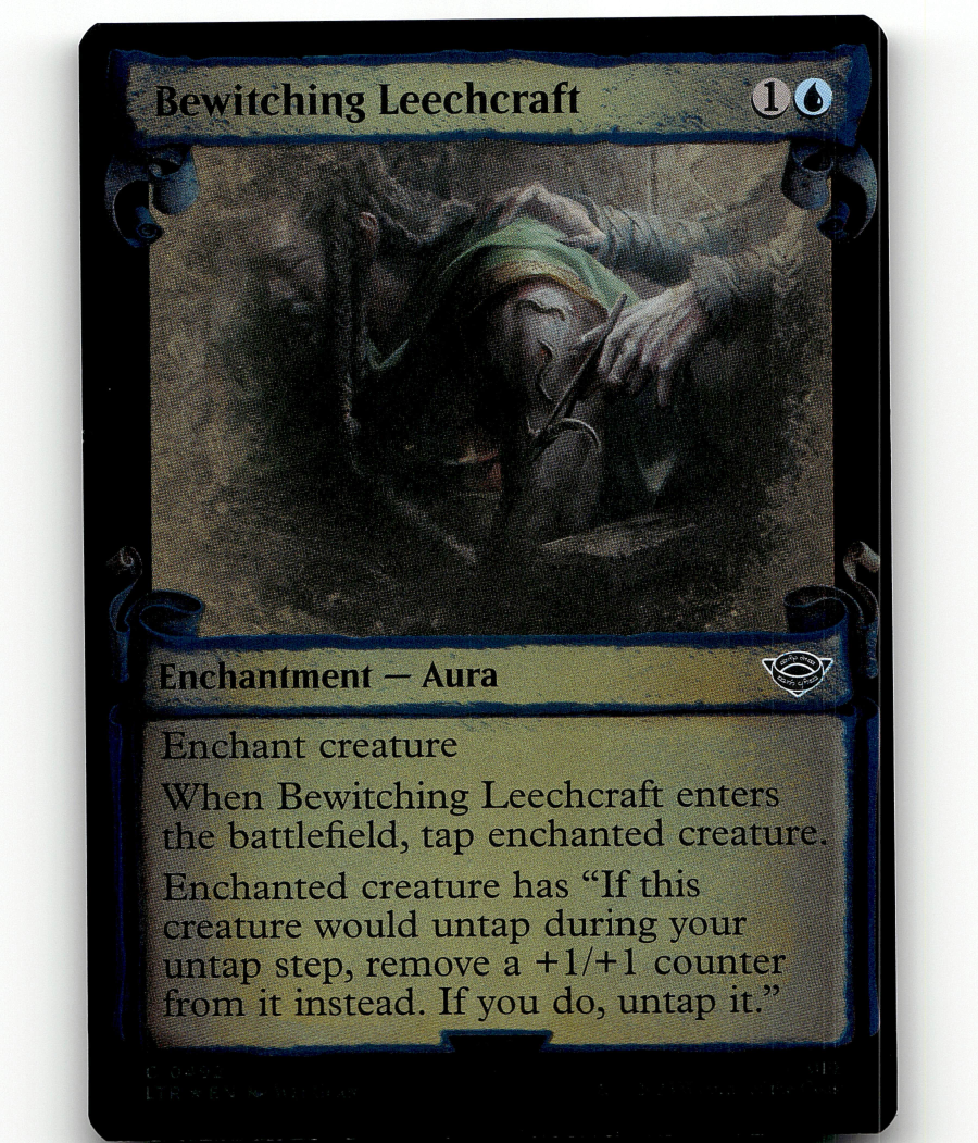 FOIL - MTG Bewitching Leechcraft (Showcase Scrolls) The Lord of the Rings | eBay