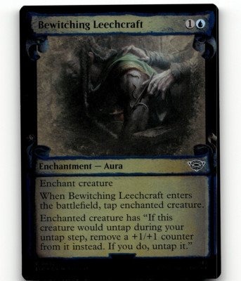 FOIL - MTG Bewitching Leechcraft (Showcase Scrolls) The Lord of the Rings | eBay