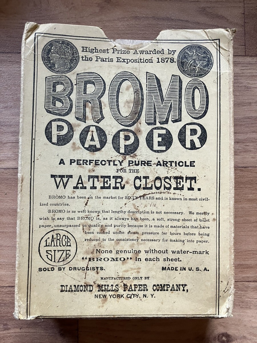 What Did Toilet Paper Look Like In The 1800s