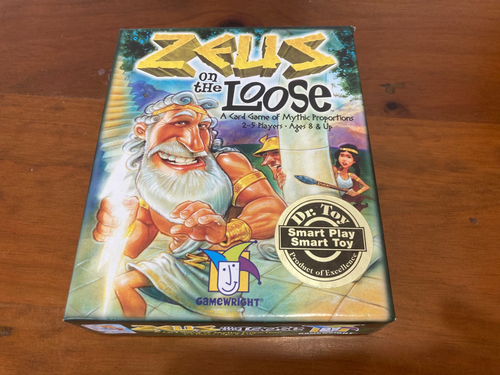 Zeus On The Loose children's Card Game | eBay Australia