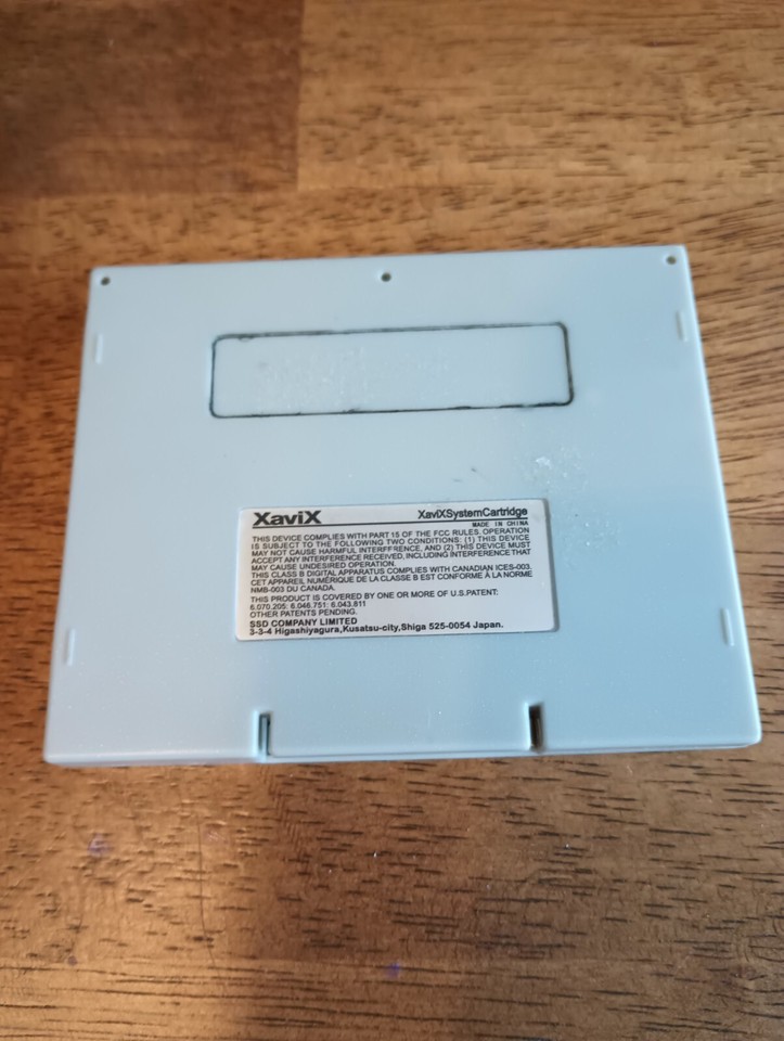 Xavix Port TENNIS Game Cartridge PT1-TNS-11 Xavix Games 2004 Untested ...