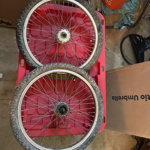 20" BMX Weinmann Set Alloy Wheels. 36 Spokes ZAC 4019 Freewheel | eBay