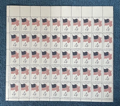 Scott #1153, 4c 50-Star Flag, Mint sheet of 50, MNH | eBay