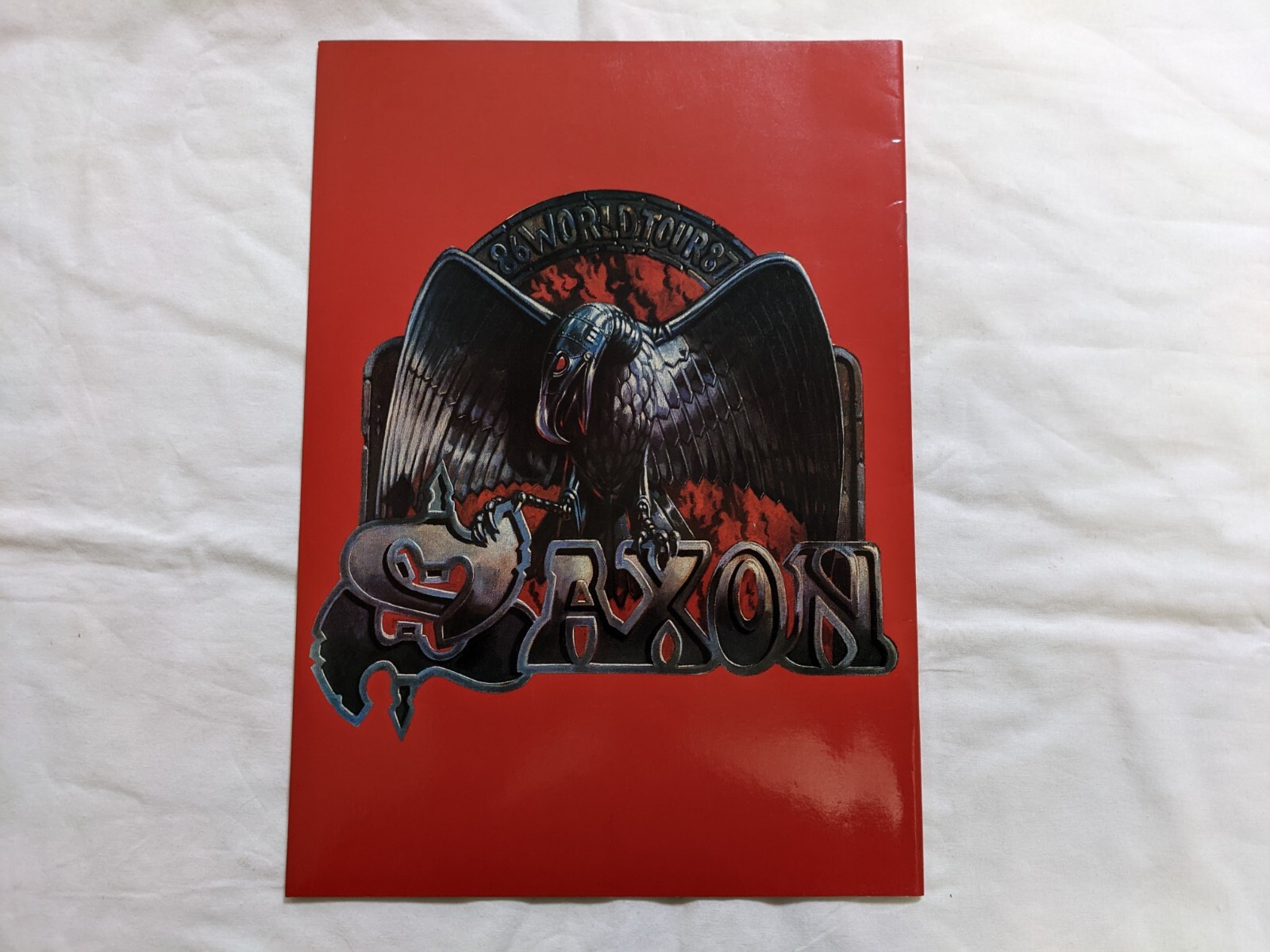 Saxon 1986-1987 Tour Concert Program | eBay