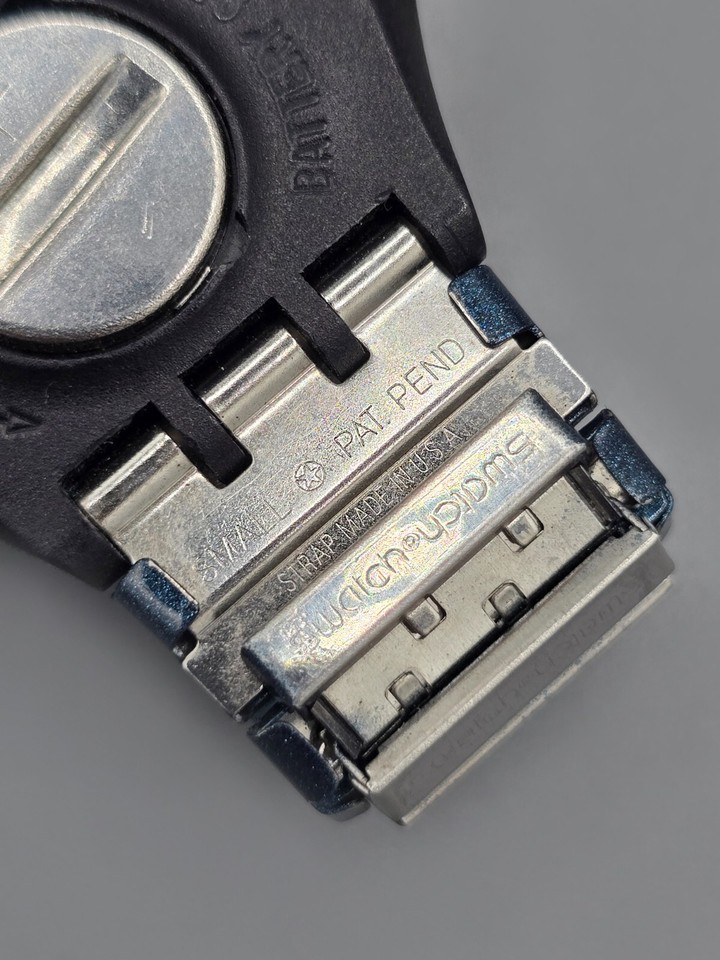 RARE 1998 Swatch SOI401 ACTIVATION Watch | Vintage Chrono Alarm Swatch ...