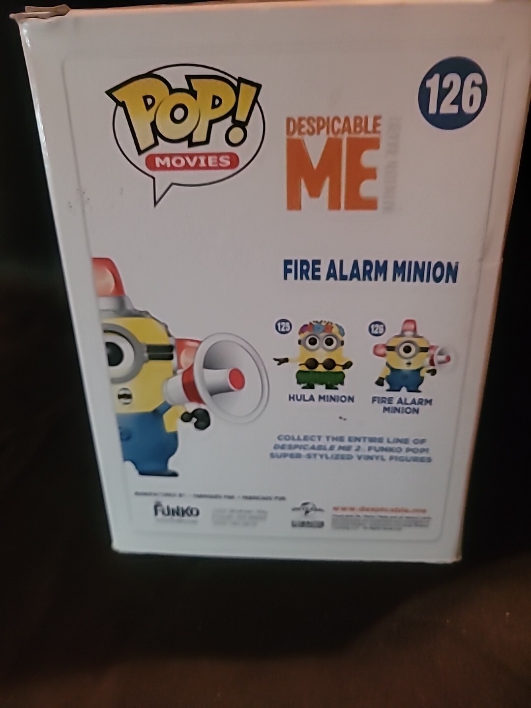 Funko Pop! Vinyl: Despicable Me - Fire Alarm Minion #126 for sale ...