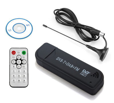 USB 2.0 Digital DVB-T SDR DAB FM HDTV Tuner Receiver Computer PC to TV ...