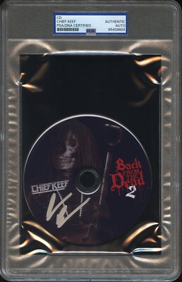 Chief Keef Signed Autographed CD “Back from the Dead 2” PSA/DNA ...