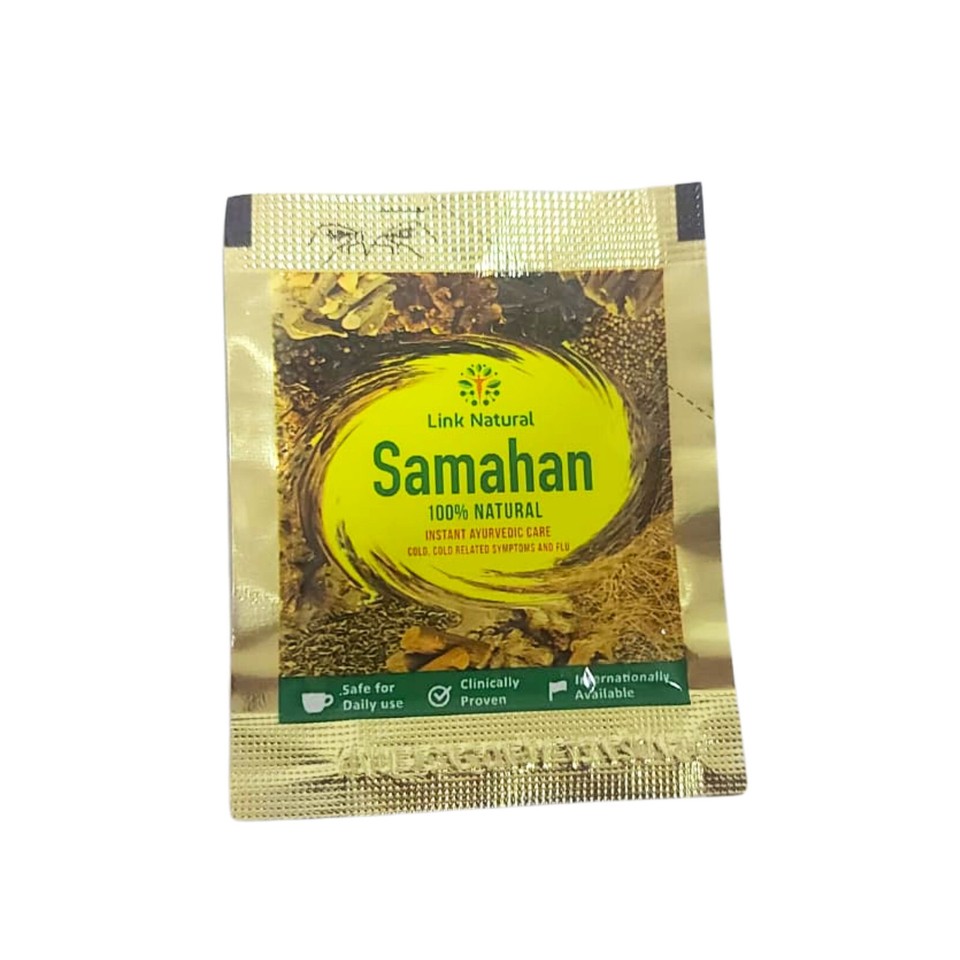SAMAHAN 30 Sachets Ayurvedic Natural Ceylon Herbal Tea remedy for Cough ...