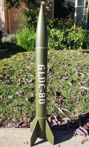 GLDC-80 Model Rocket Kit From Bad Boy Rocketry Over 30" tall, 2.6" Dia ...