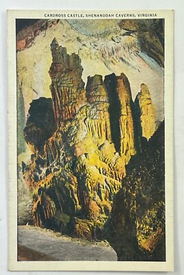 Cardross Castle Shenandoah Caverns Virginia UNP Unsued WB Postcard PC5 ...