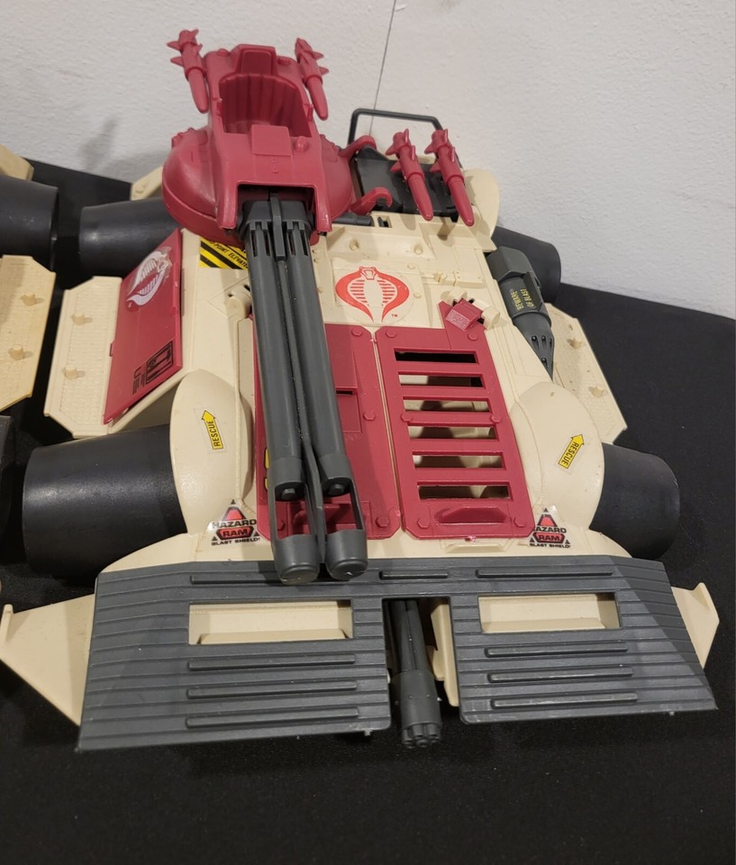 Vintage 80s GI Joe Cobra Vehicle Lot Some Complete Stun,Rage,Nightforce ...
