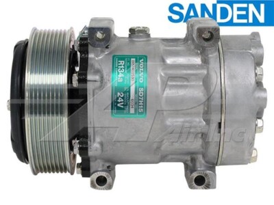 11412631, 14659238, 15082727 OEM Sanden Compressor Fits Volvo - 1 Year ...