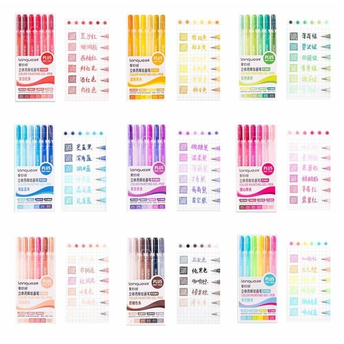 Stackable Color Acrylic Gel Pen Quick Drying Graffiti Colour Pen ...