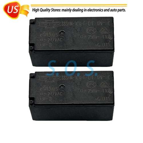 2PCS For Song Chuan 888HN-1CH-F-C 12VDC 17A Automotive Relay 8Pins | eBay