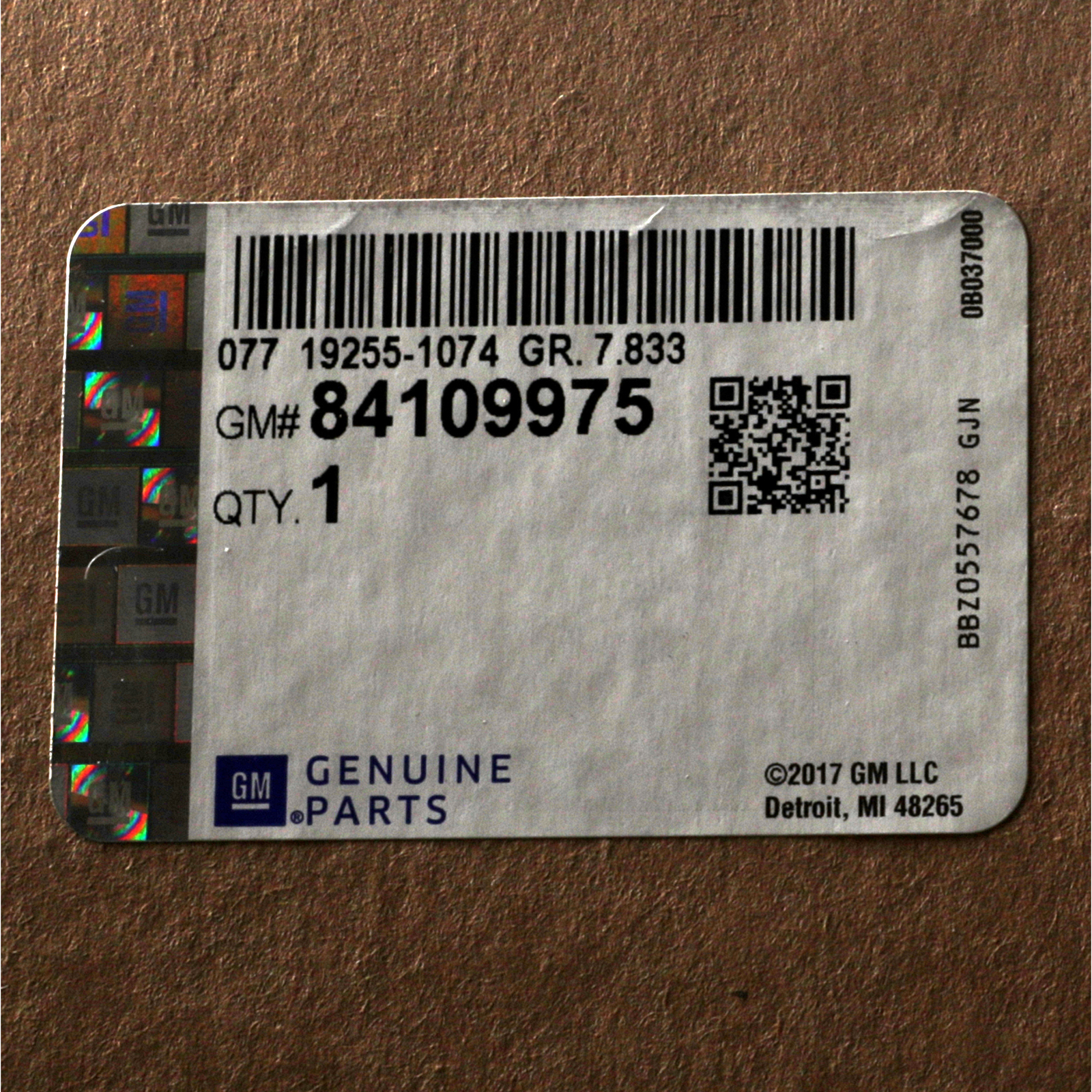 OEM Front Bumper Grille Protector Air Deflector 2017-2019 GMC Acadia ...