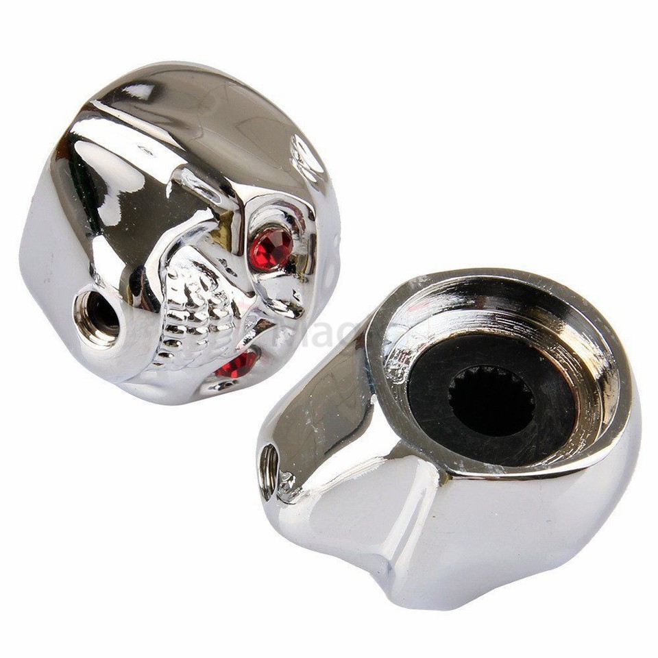 3PCS Skull Knob Electric Guitar Volume Tone Control Knobs Skull Head ...