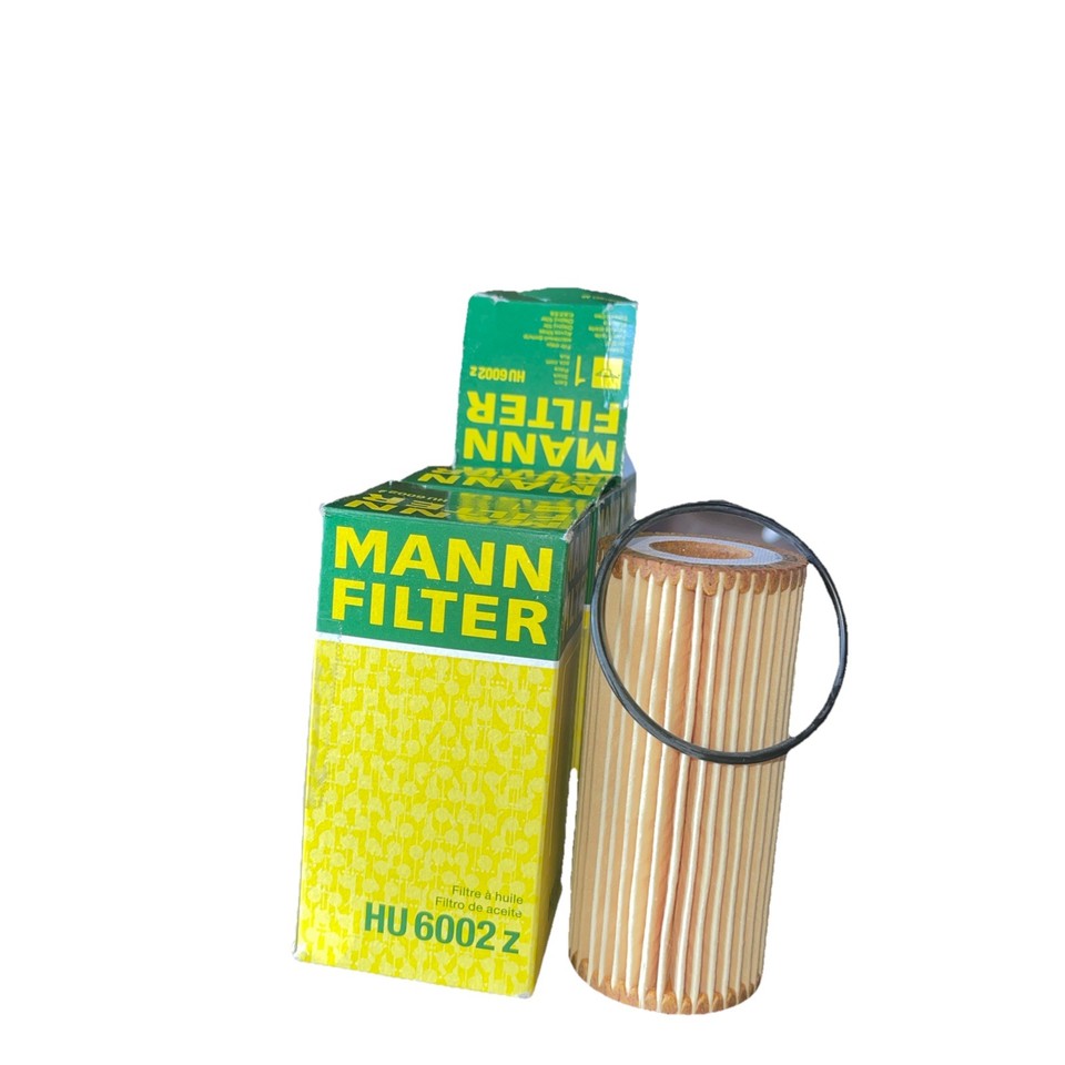3 MANN Oil Filters HU6002Z Filter and O Ring | eBay