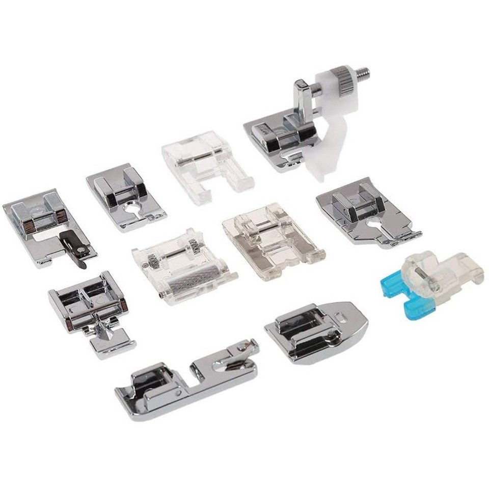 1Set 11Pcs Multifunctional Sewing Machine Foot Knitting Foot Sewing ...