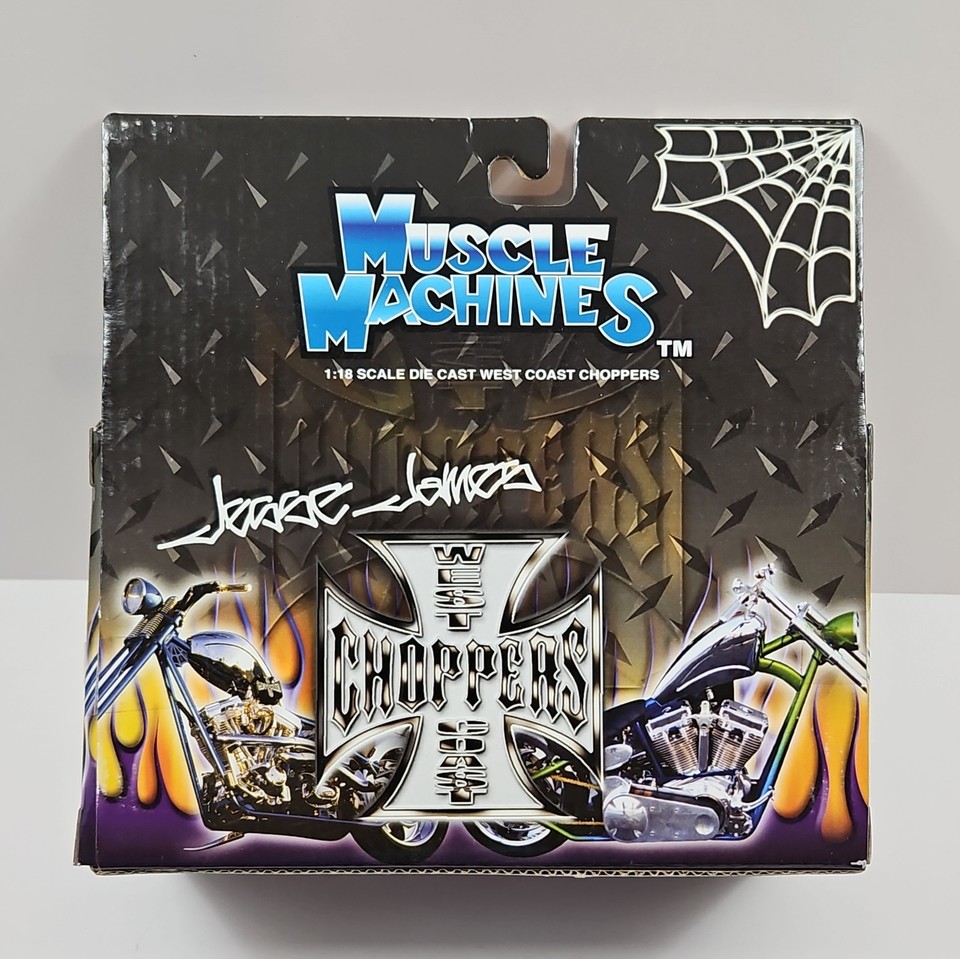 Muscle Machines: Jesse James West Coast Choppers- Cherry CFL 1:18 ...