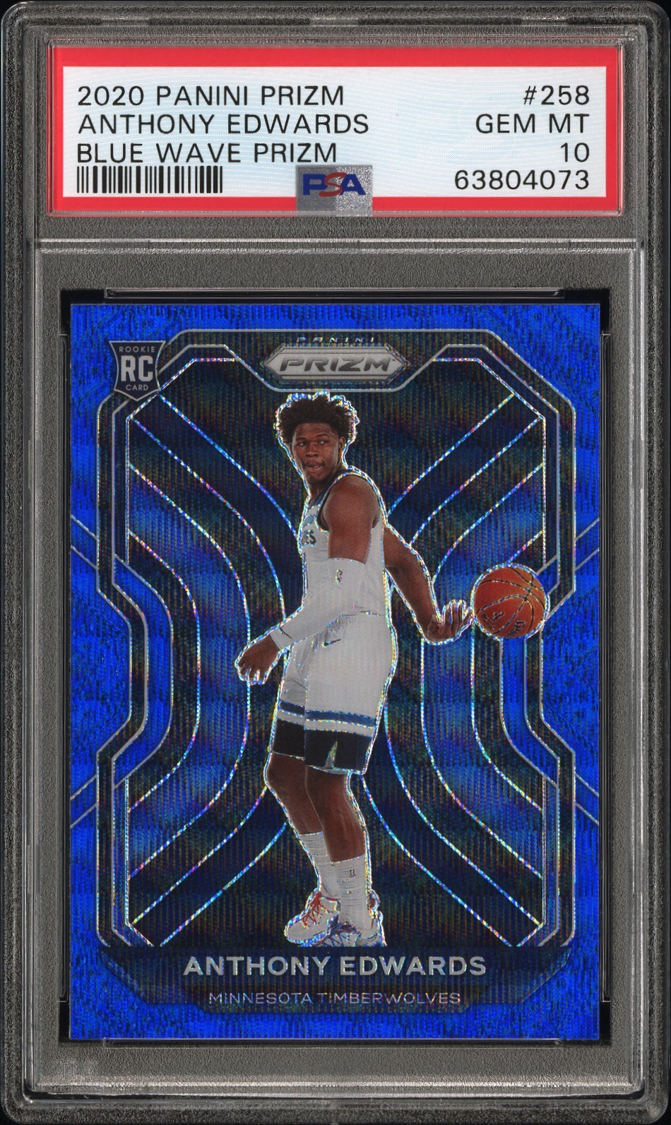 Anthony Edwards Rookie Card Roundup, Hottest eBay Auctions