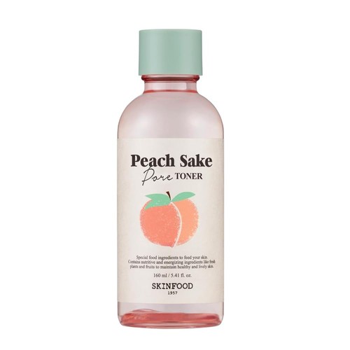 SKINFOOD Peach Sake Facial Toner 135ml - Tighten Pores and Sebum ...
