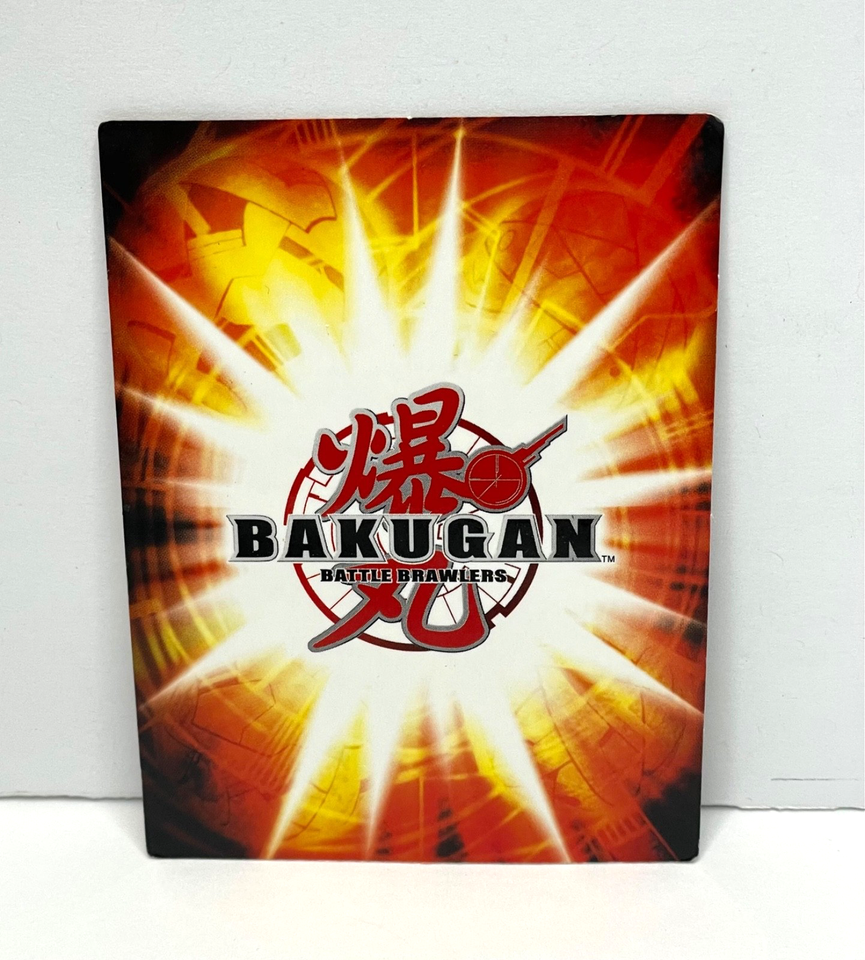 BAKUGAN 2009 METAL GATE CARD COPPER SHORT FUSE BA647-GA-SM-GBL 17/48q ...