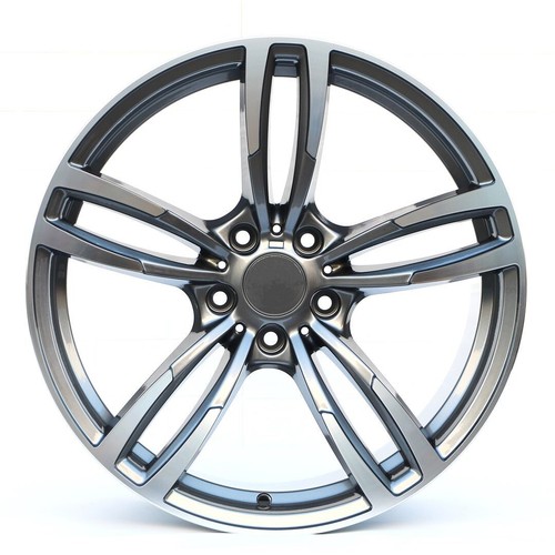 19" M4 M3 DOUBLE SPOKE STYLE WHEELS RIMS FITS BMW 5X120 3 4 SERIES F30 ...